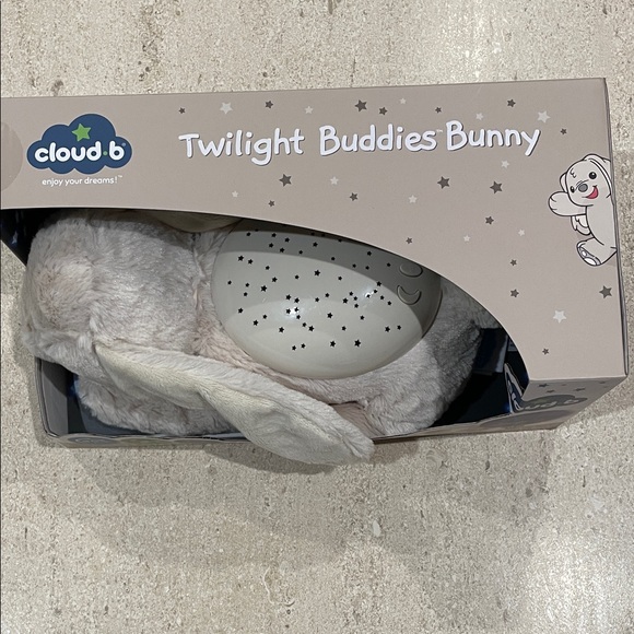 Cloud B | Toys | New In Box Cloud B Twilight Buddies Bunny Plush Night ...